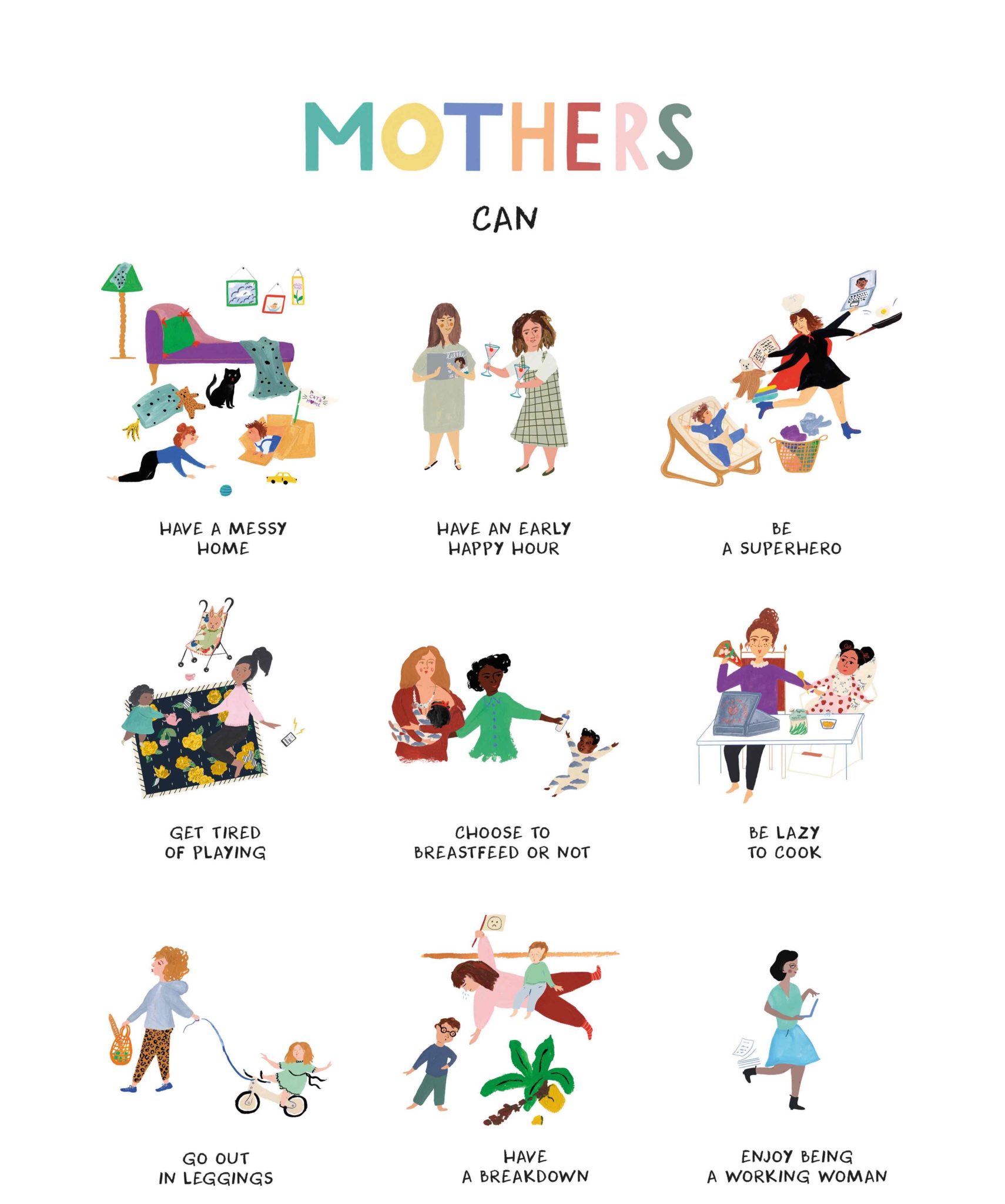 Poster ‘Girls can’ – Garcon Milano